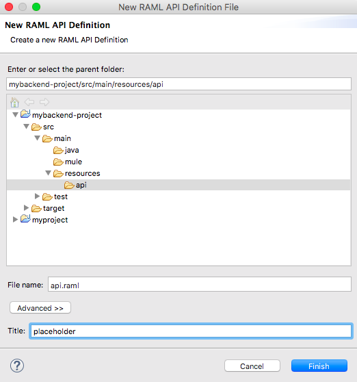 Workflow: Convert an Existing Mule Project to an APIkit Project ... Workflow: Convert an Existing Mule Project to an APIkit Project ...