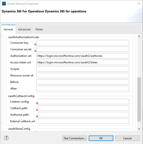 Microsoft Dynamics 365 for Operations Connector 2.0 - Mule 4 | MuleSoft ...