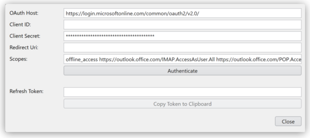 Credentials for OAuth | MuleSoft ドキュメント