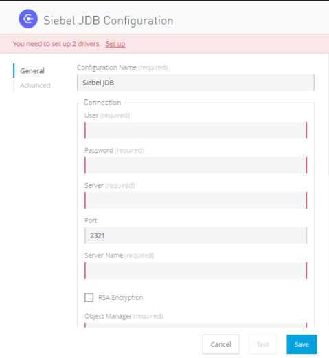 Oracle Siebel Connector 4.0 - Mule 4 | MuleSoft ドキュメント