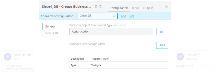 Oracle Siebel Connector 4.0 - Mule 4 | MuleSoft ドキュメント
