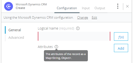 Microsoft Dynamics CRM Connector 3.2 - Mule 4 | MuleSoft Documentation