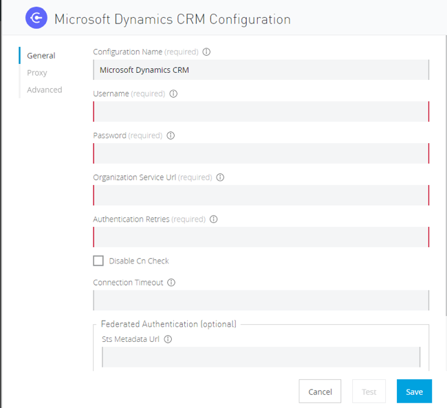 Microsoft Dynamics CRM Connector 3.2 - Mule 4 | MuleSoft Documentation