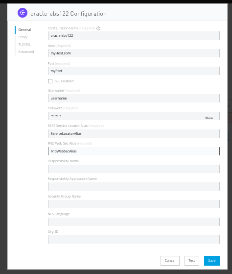 Oracle E Business Suite 122 Connector Mule 4 Mulesoft Documentation