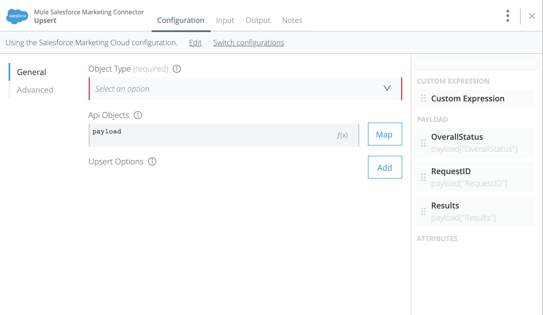 Salesforce Marketing Cloud Connector - Mule 4 | MuleSoft Documentation